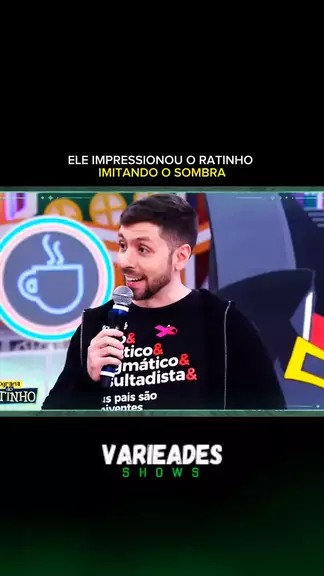 ratinho sombra:ele impressionou o ratinho imitando ...| Kwai