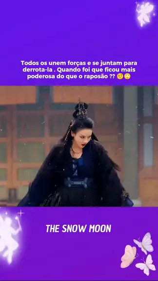 snow moon:a lua de neve ️