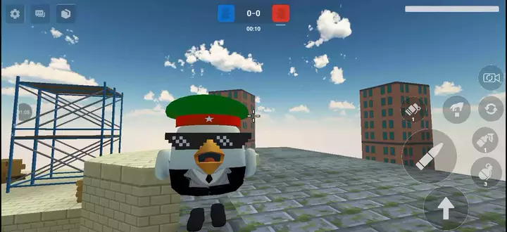 chicken gun horror:jogando fruzer gun
