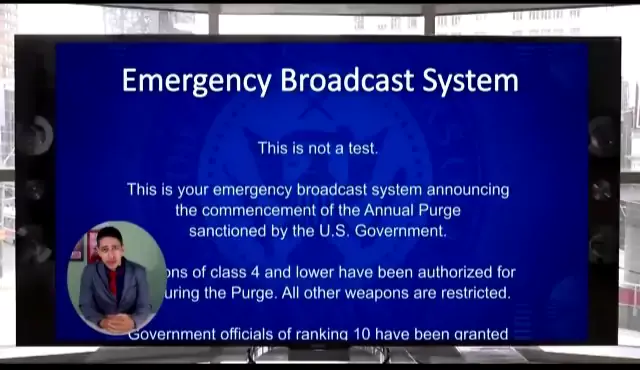 the purge broadcast script | Discover