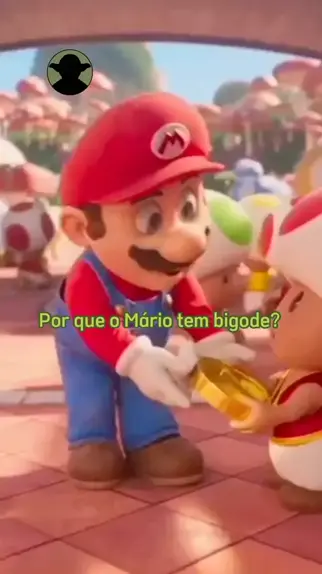 POR QUE O MÁRIO TEM BIGODE? #mariobros #mariomovie