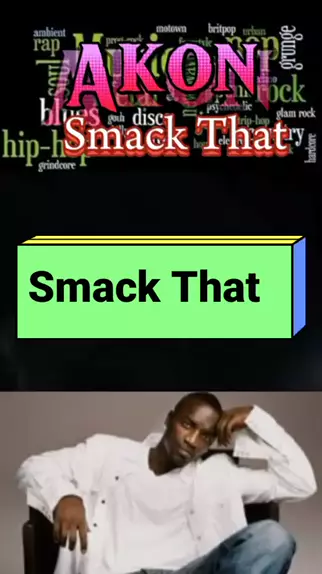 akon smack that lyrics
