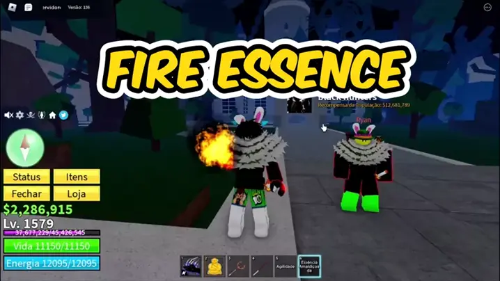 roblox blox fruits fire essence