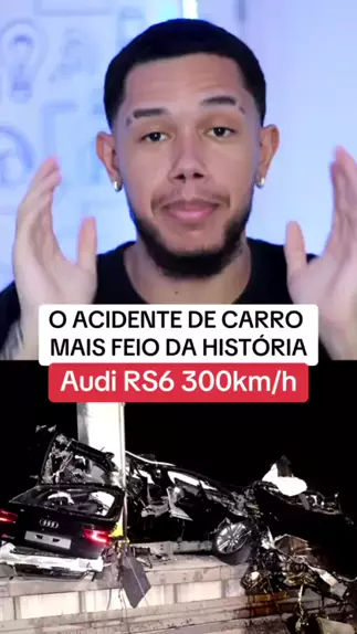 audi rs6 crash 300 km h foto do corpo | Discover