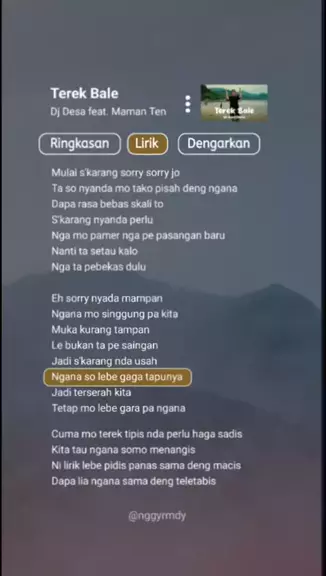 lagu terek bale full lirik | Discover