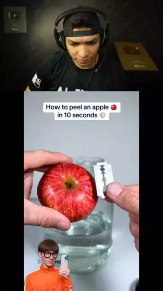 REACT _vector_ - Apple peeling hack