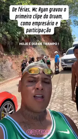 De férias, Mc Ryan gravou o primeiro clipe do Orua ...| Kwai
