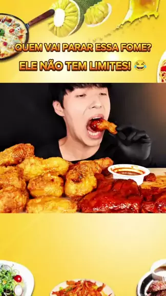 mukbang asmr comidas coreanas:rápido e sem parar ? ...| Kwai