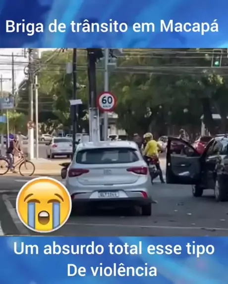 briga no transito