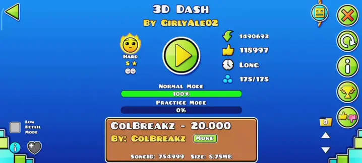 Geometry Dash - 3D Dash